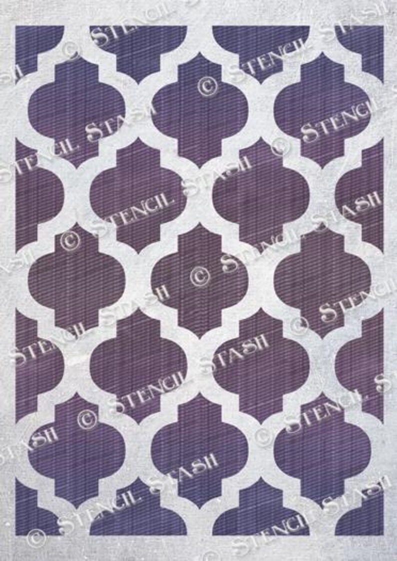 STENCIL Pack 'mini Patterns 4' Diamond, Chequerboard, Dots, Scrapbook ...