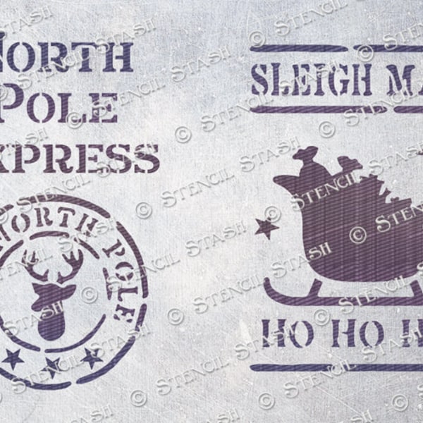 North Pole Postmark - Etsy