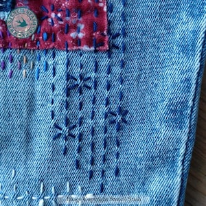 STENCIL 'stars / Daisy' 04 Sashiko Template, Slow Stitching, Visible ...
