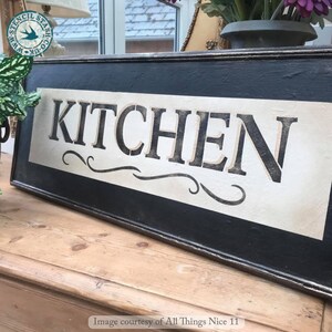 STENCIL 'pantry Kitchen' Pack of 2 Signs, 4 Sizes, Home Decor ...