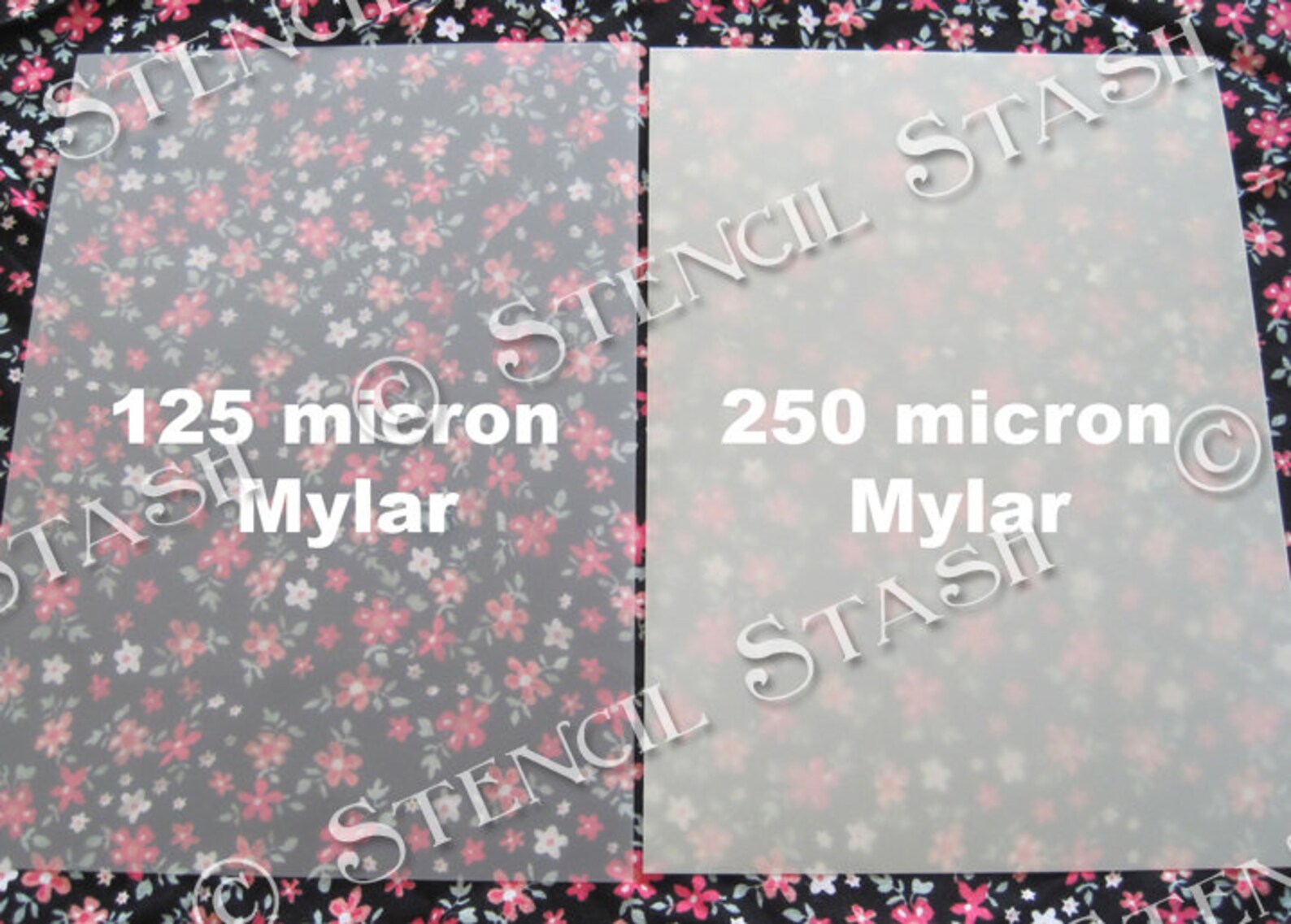 STENCIL 'flourish Freya' X2 Damask Scrolls, Floral Chic, Furniture ...