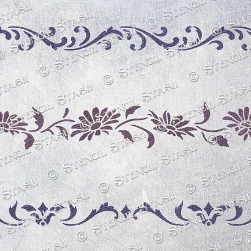 Border Stencil - Etsy