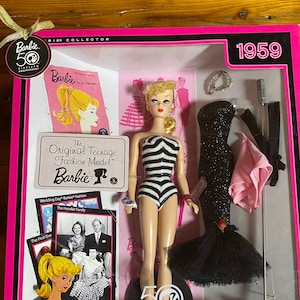 RARE 1959 Barbie 50th Anniversary Edition - Etsy