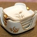 Lefton Personal Ashtray Gold Wheat Hostess 40124 Japan Set - Etsy