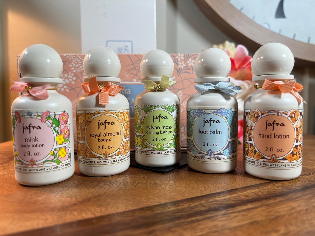 Jafra, Gift Set, Body Care Lotion, 5 Bottles, Assorted Lotions, New in ...