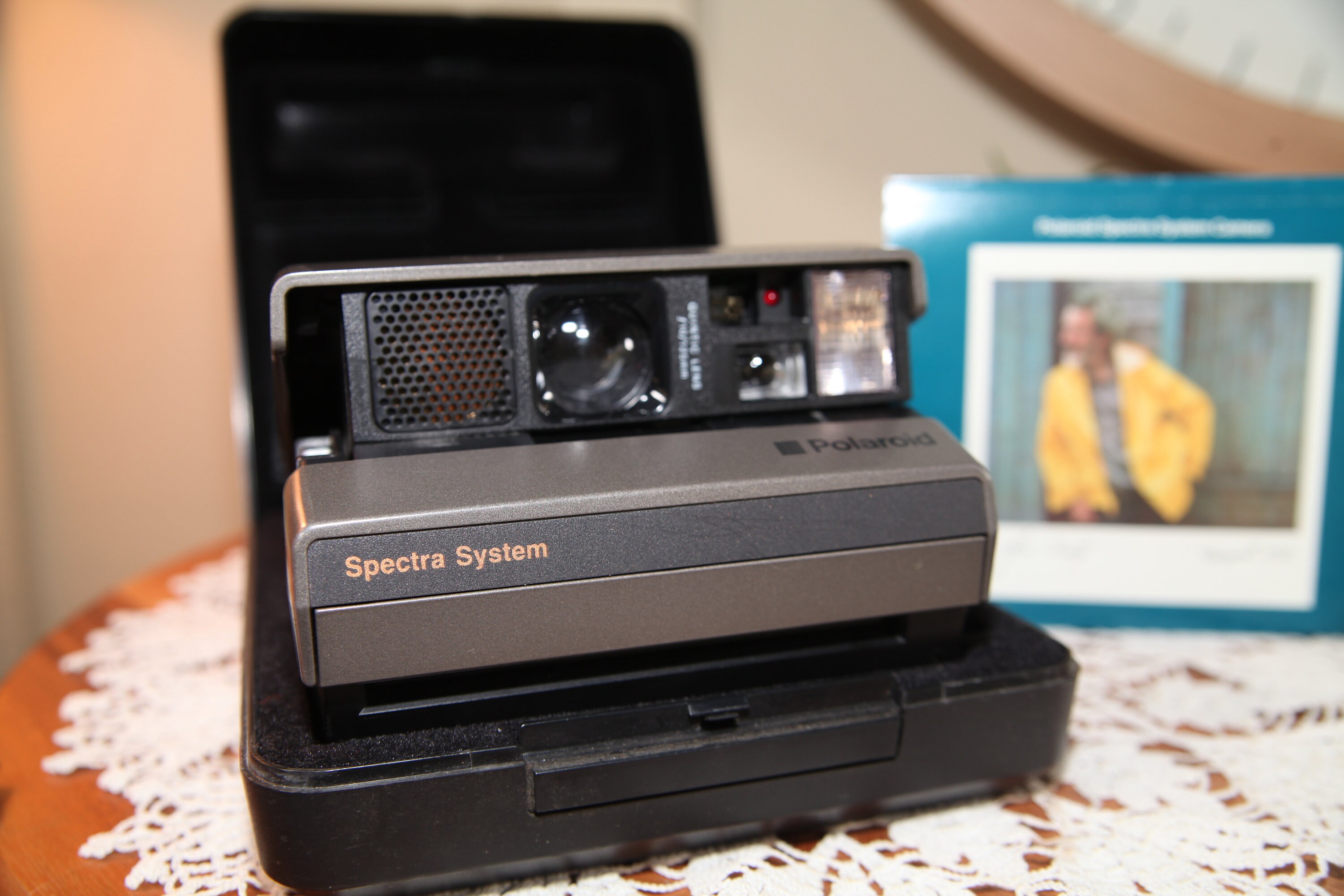 Vintage Polaroid Spectrum Instant Camera With Case & | Etsy
