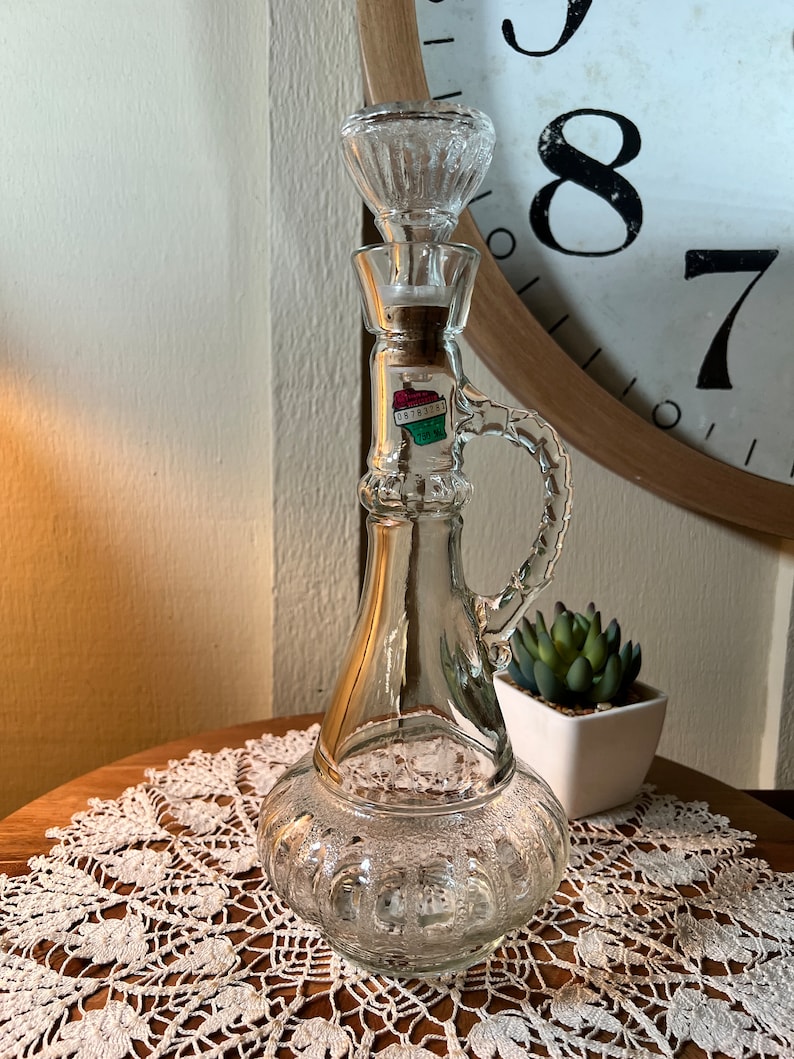 1973 Ph. Boilieux, Brandy, Clear Liquor Bottle Decanter With Handle ...