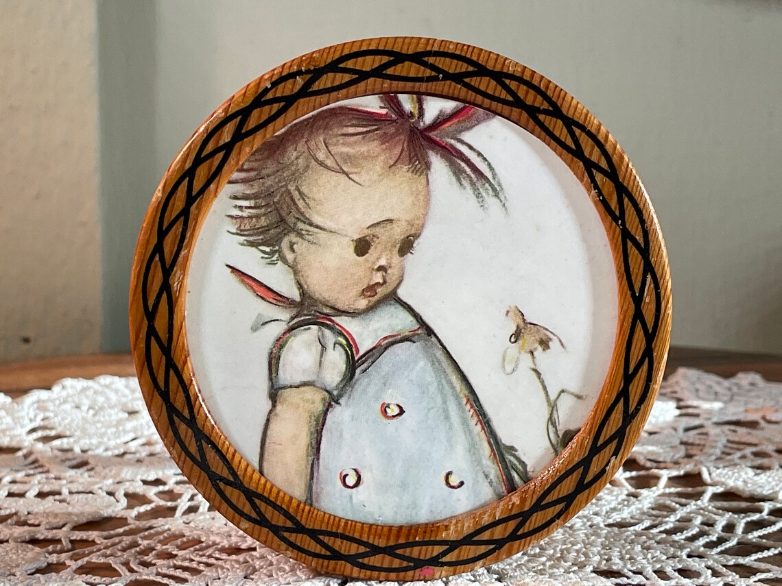 Round Hummel Music Box Swiss Musical Movement Plays - Etsy