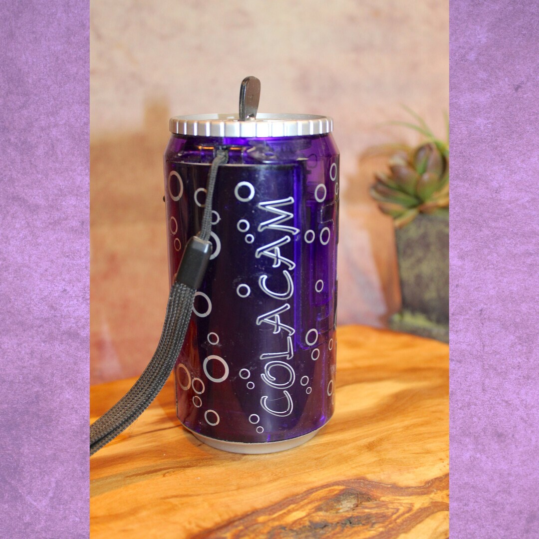 Vintage Purple Can Cola Cam, Camera, Soda Can Camera, Supercouch.com ...