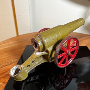 Big Bang, Cast Iron Cannon, Toy Cannon, Antique, Conestoga Toy Co ...