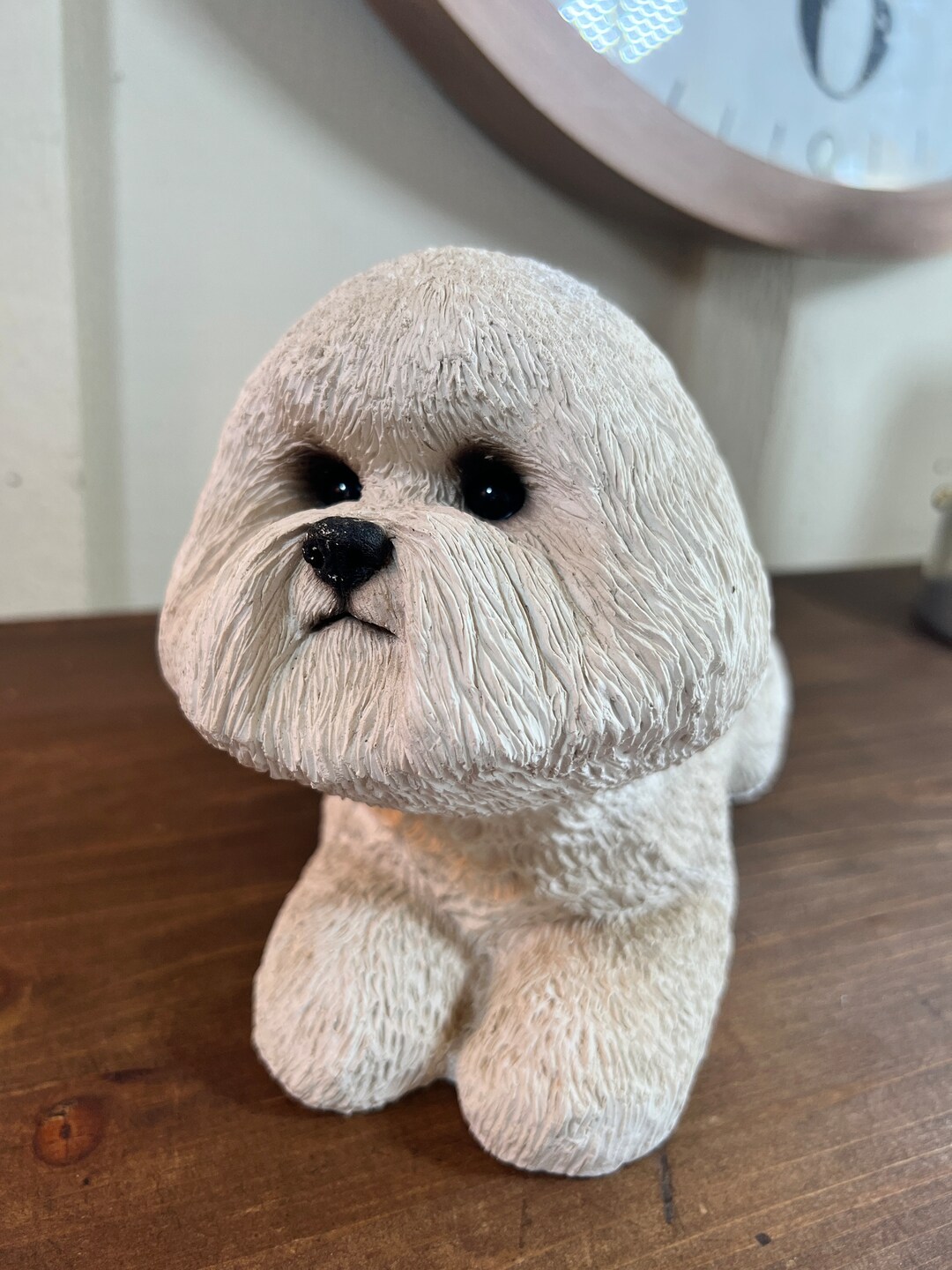 Sandicast, Bichon Frise, Statue, Dog, Sculpture, Figurine, by Sandra ...