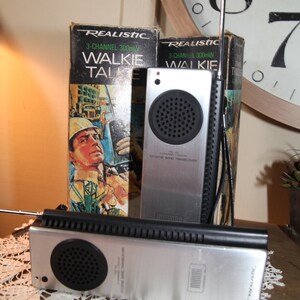 Vintage Realistic TRC-201 Walkie Talkie 2 Watt 3 Channel, With Boxes ...