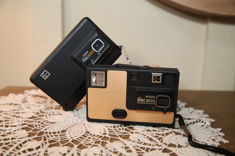 Kodak Disc 3100 Camera Gold and Black Vintage 1980's and - Etsy Ireland