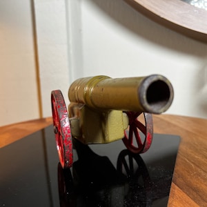 Big Bang, Cast Iron Cannon, Toy Cannon, Antique, Conestoga Toy Co ...