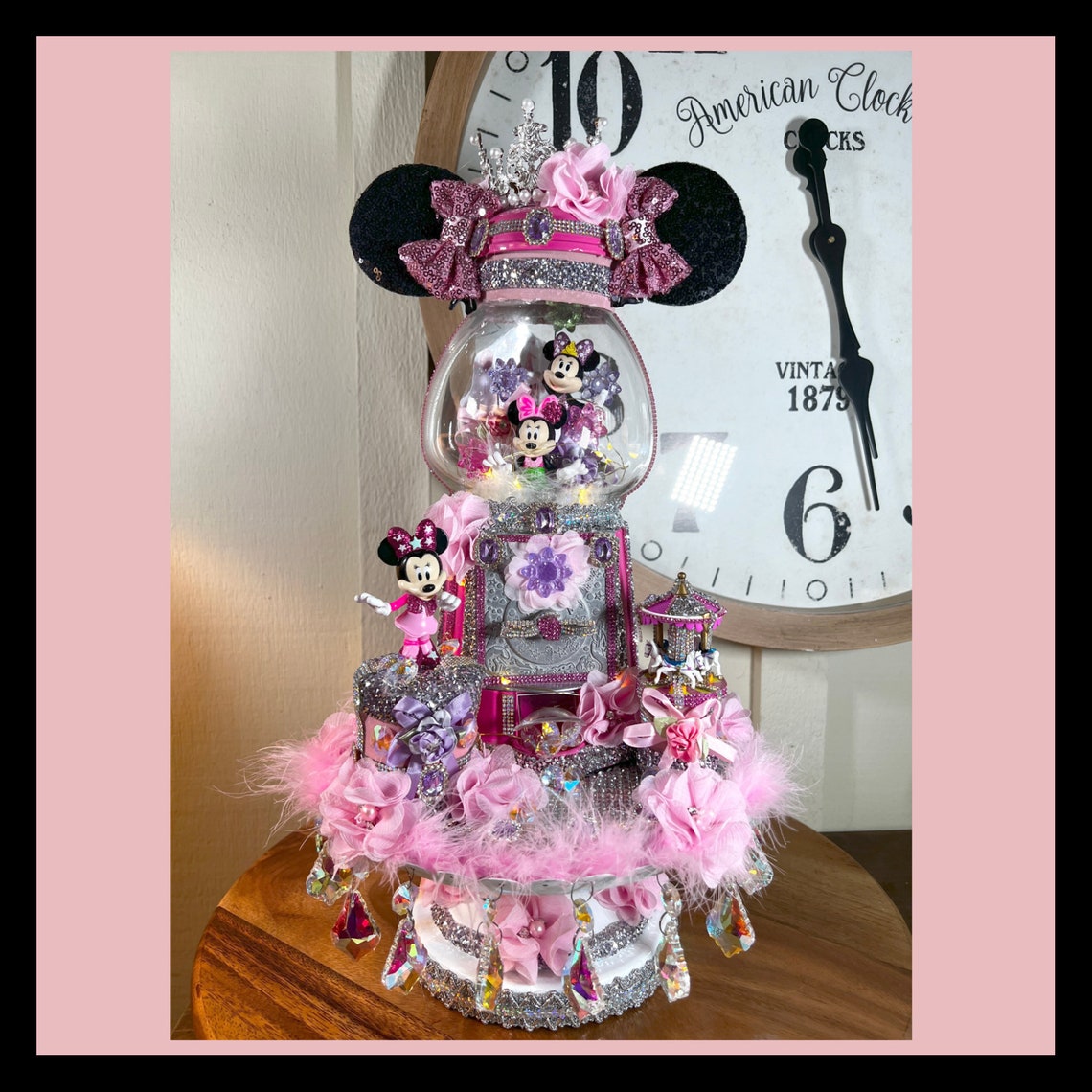 Miss Minnie Fantasy Delight Minnie Mouse Hand Made Bubble - Etsy
