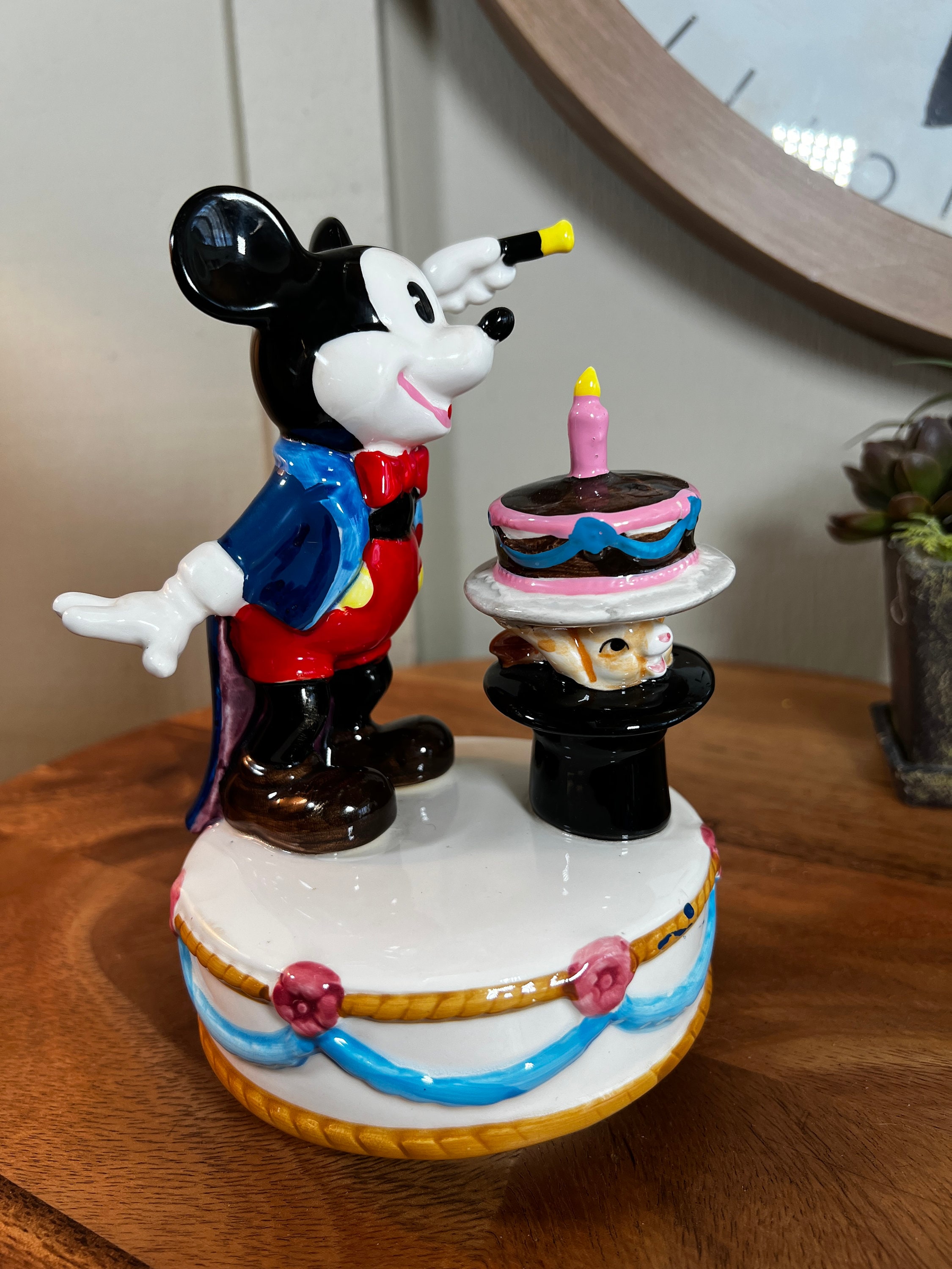 Vintage Schmid Music Box Co. Mickey Mouse Magic Wand Music - Etsy