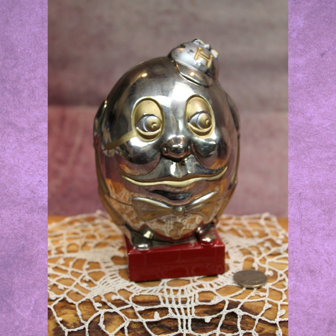 Vintage Humpty Dumpty Metal Bank, 6.5, 1950's B100-6-28 - Etsy