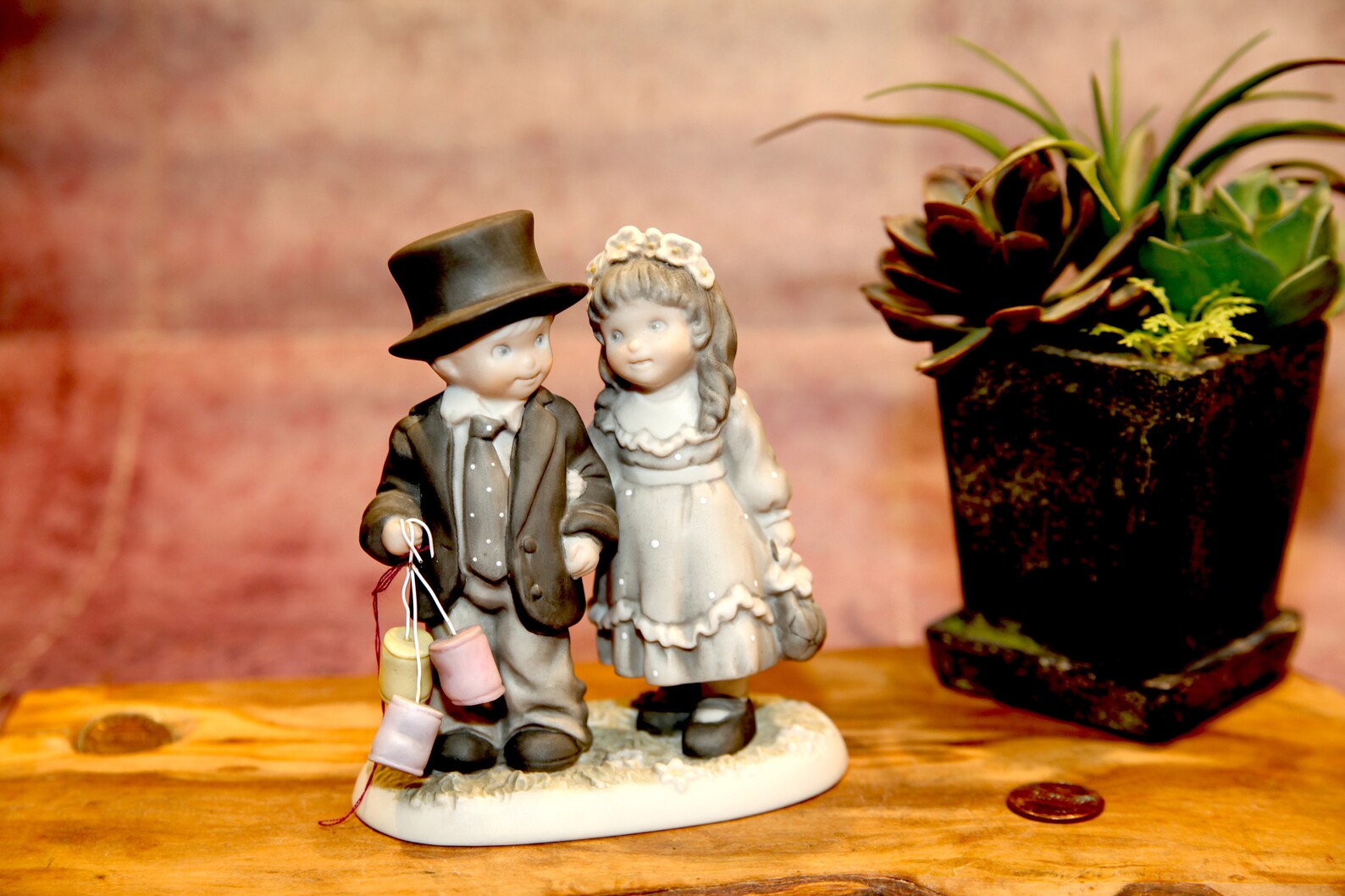 1996 B. Bahner Studio Ceramic Statue Figure Kids ALWAYS AND | Etsy