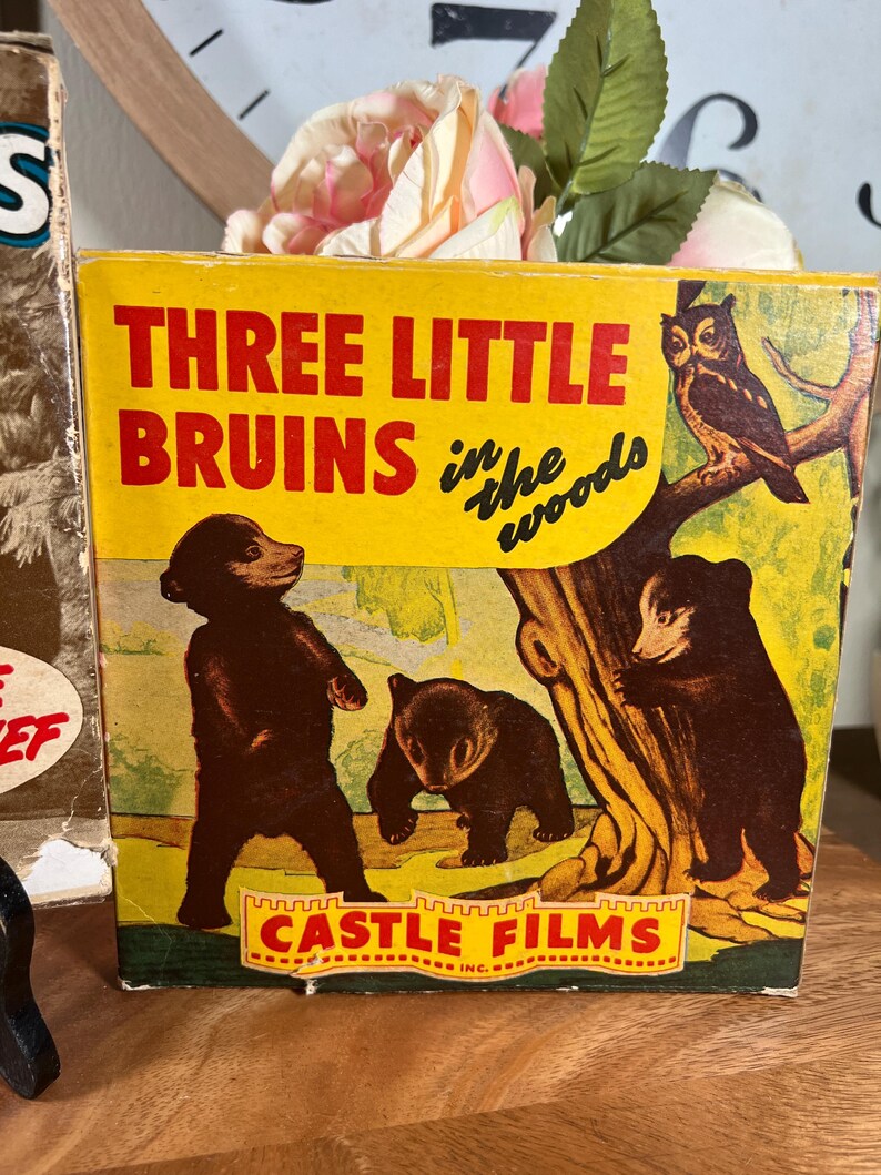 Little Bruins, 2 Piece Film Set, Nature Films, 16mm, 1940's, Castle ...