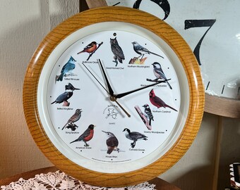 Wall Bird Clock - Etsy