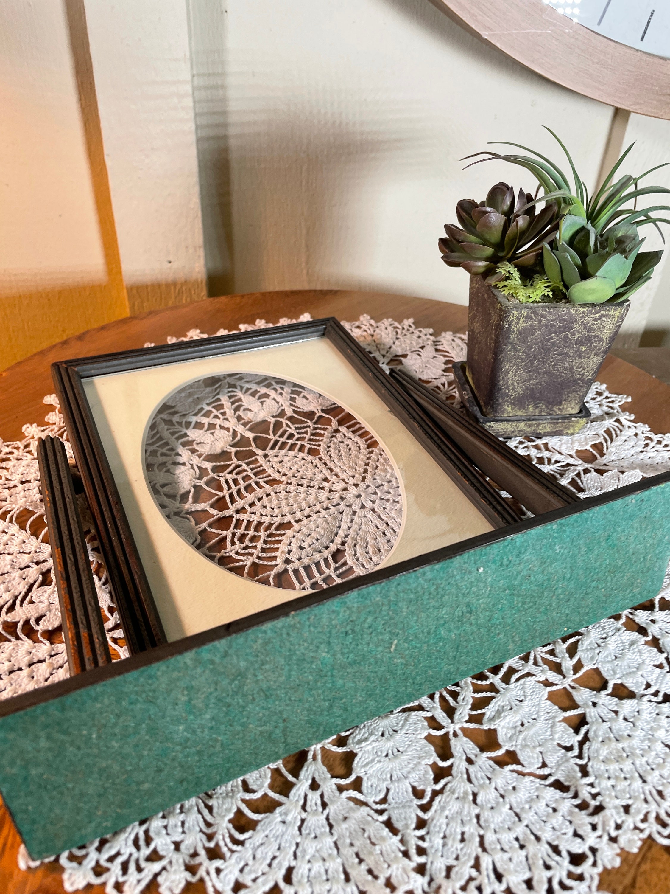 Antique Wood Tilt Picture Frame for 5 X 7 Picture - Etsy