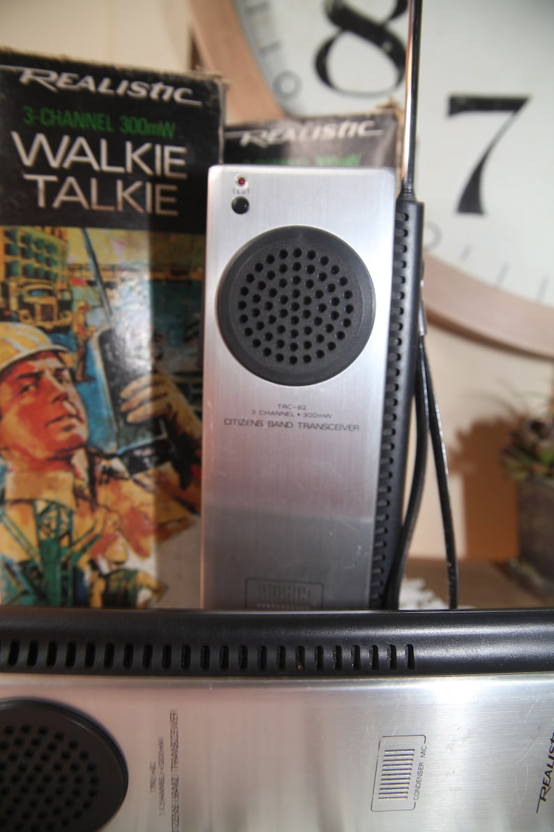 Vintage Realistic TRC-201 Walkie Talkie 2 Watt 3 Channel With - Etsy