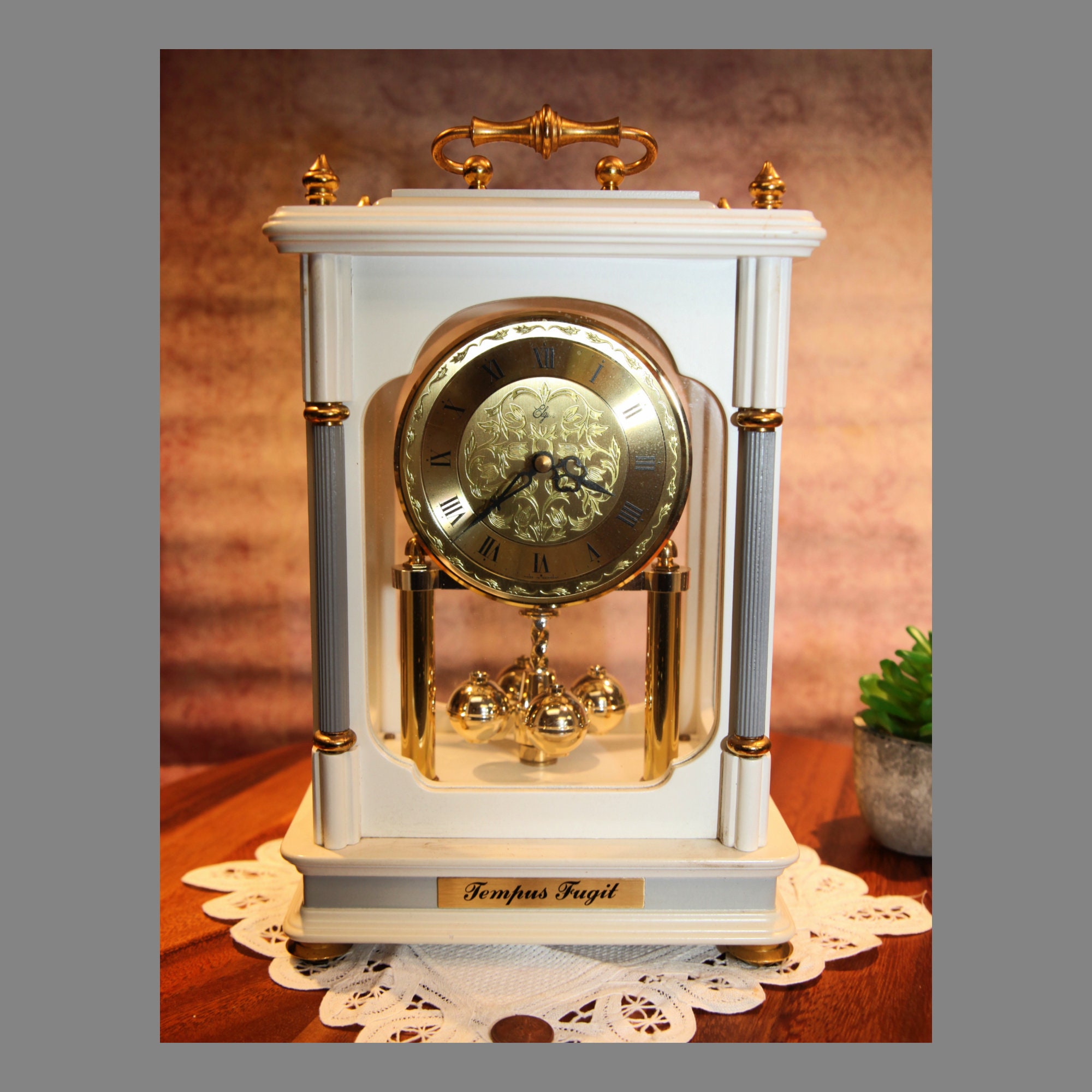 Tempus Fugit Clock for sale | Only 2 left at -60%