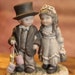 1996 B. Bahner Studio Ceramic Statue Figure Kids ALWAYS AND FOREVER ...