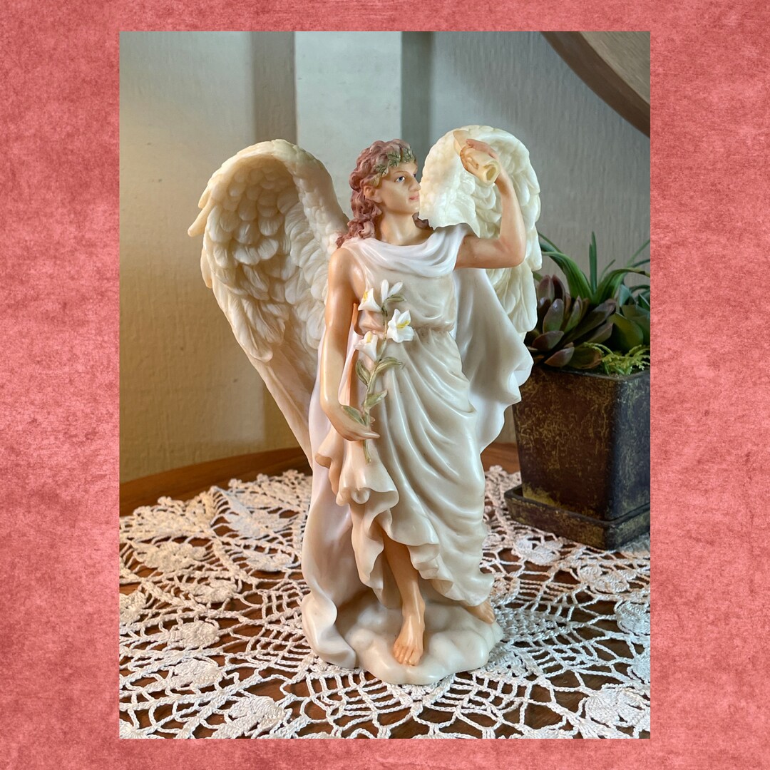 Gabriel, Celestial Messenger, Seraphim Classics, 7.5", Roman Inc ...