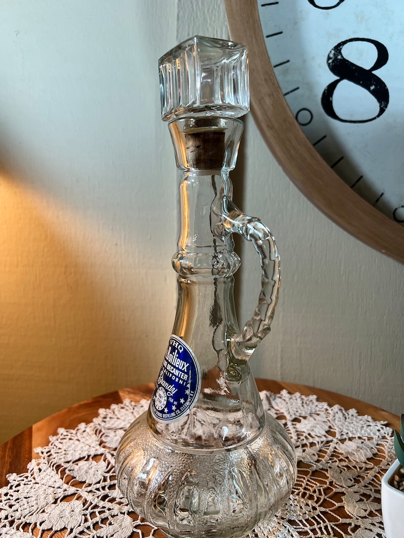 1973 Ph. Boilieux Brandy Clear Liquor Bottle Decanter - Etsy