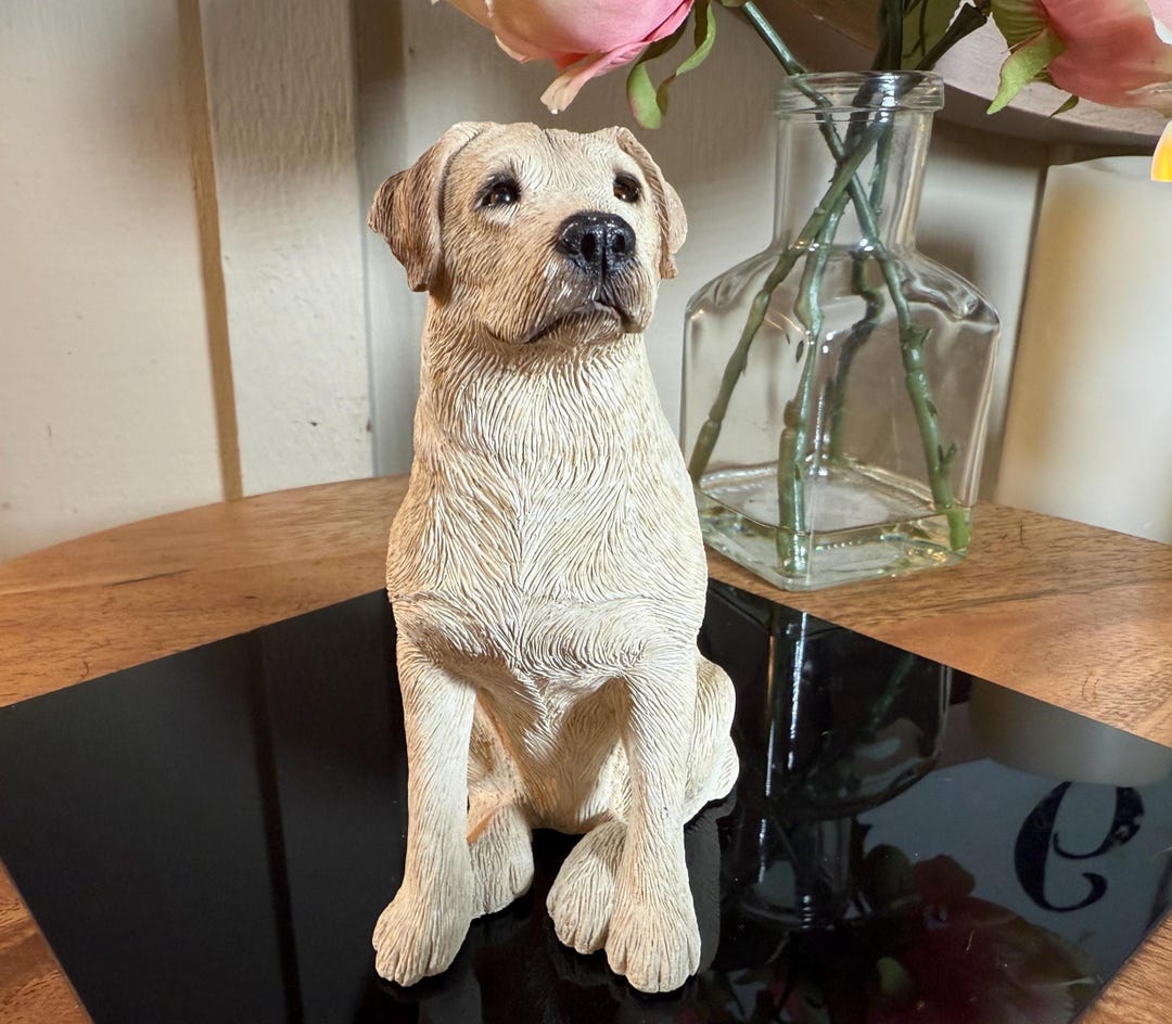 Sandicast, Tan, Yellow Lab, Statue, Figurine, 5”, Smaller Statue ...