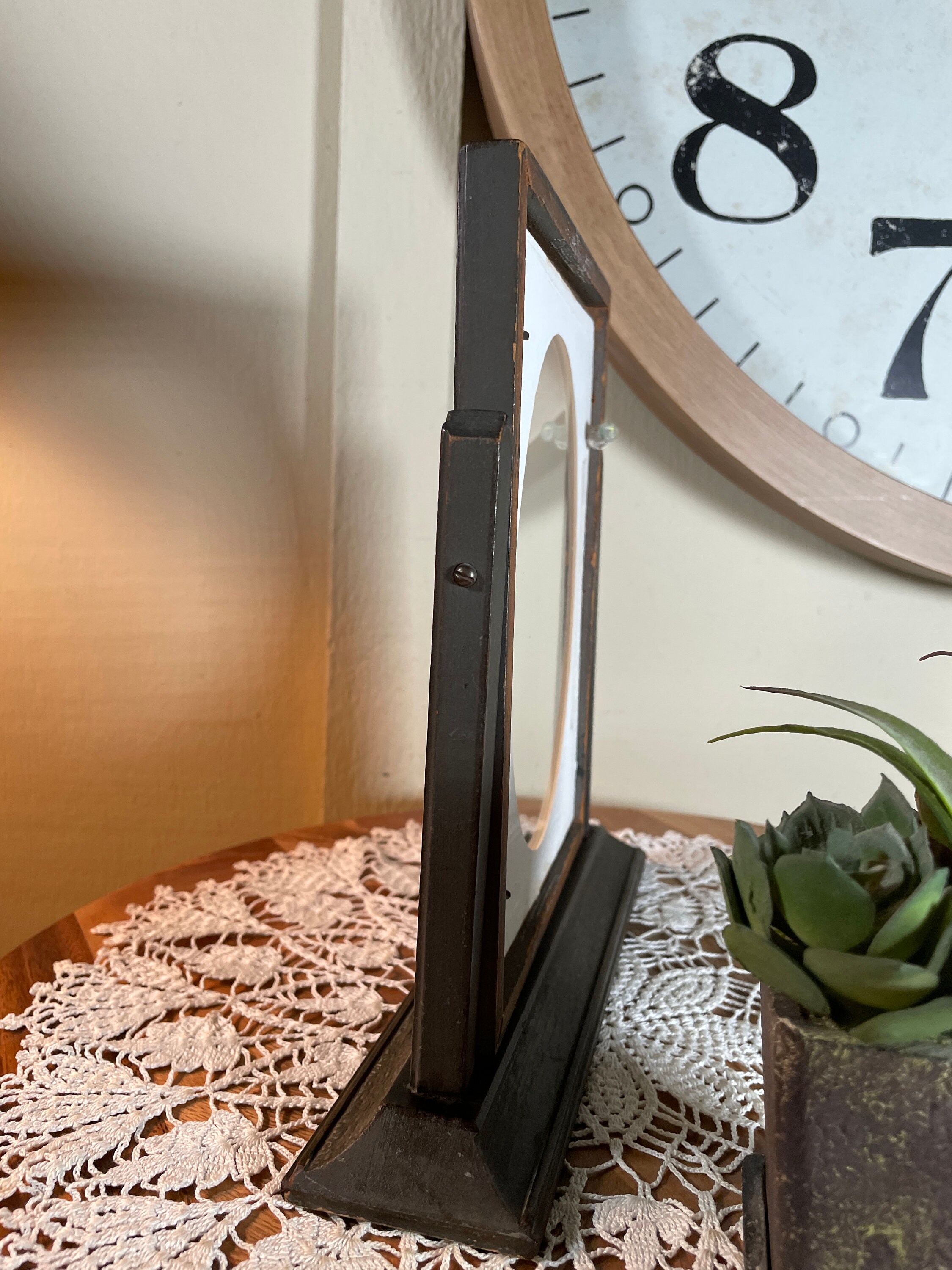 Antique Wood Tilt Picture Frame for 5 X 7 Picture - Etsy