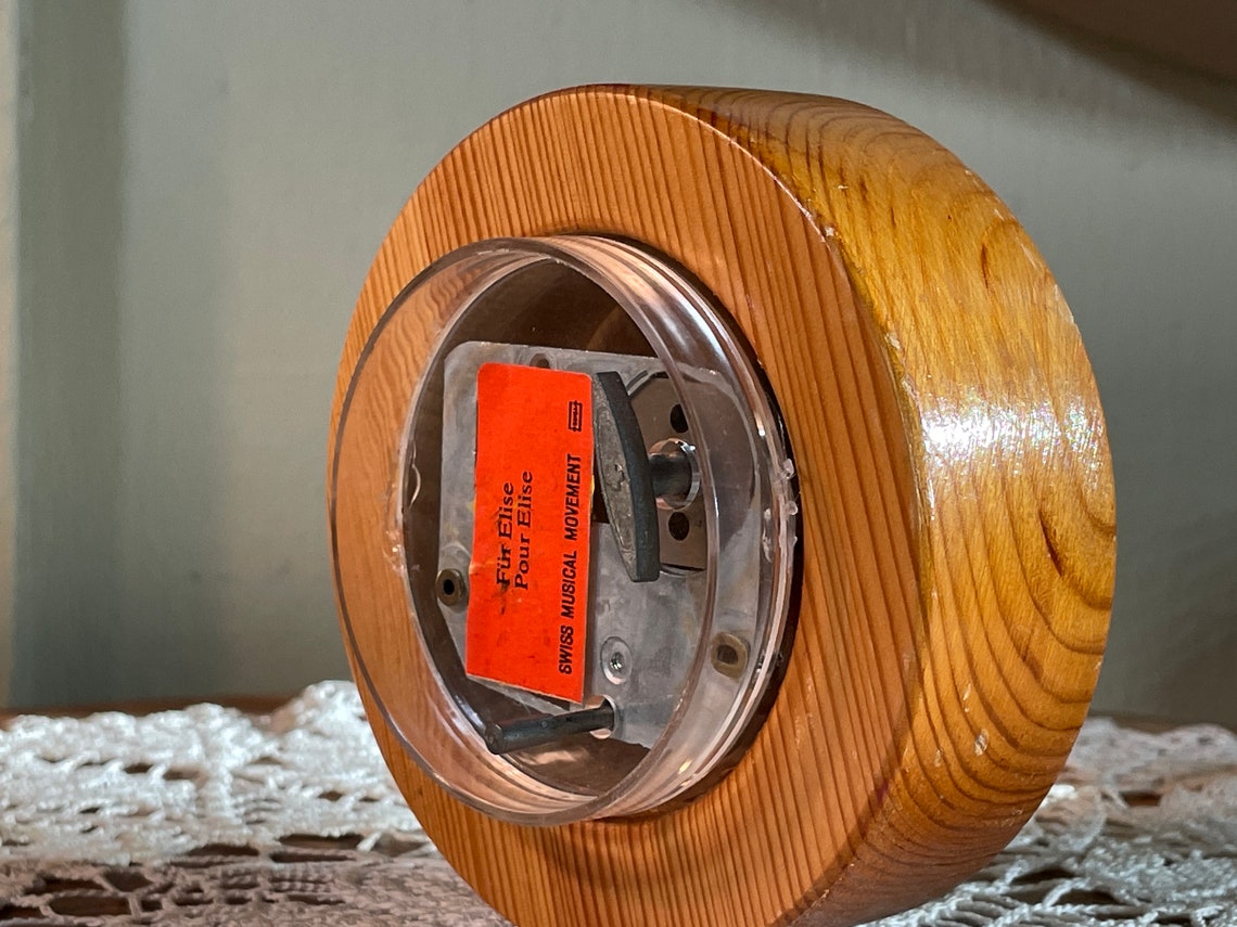 Round Hummel Music Box Swiss Musical Movement Plays - Etsy