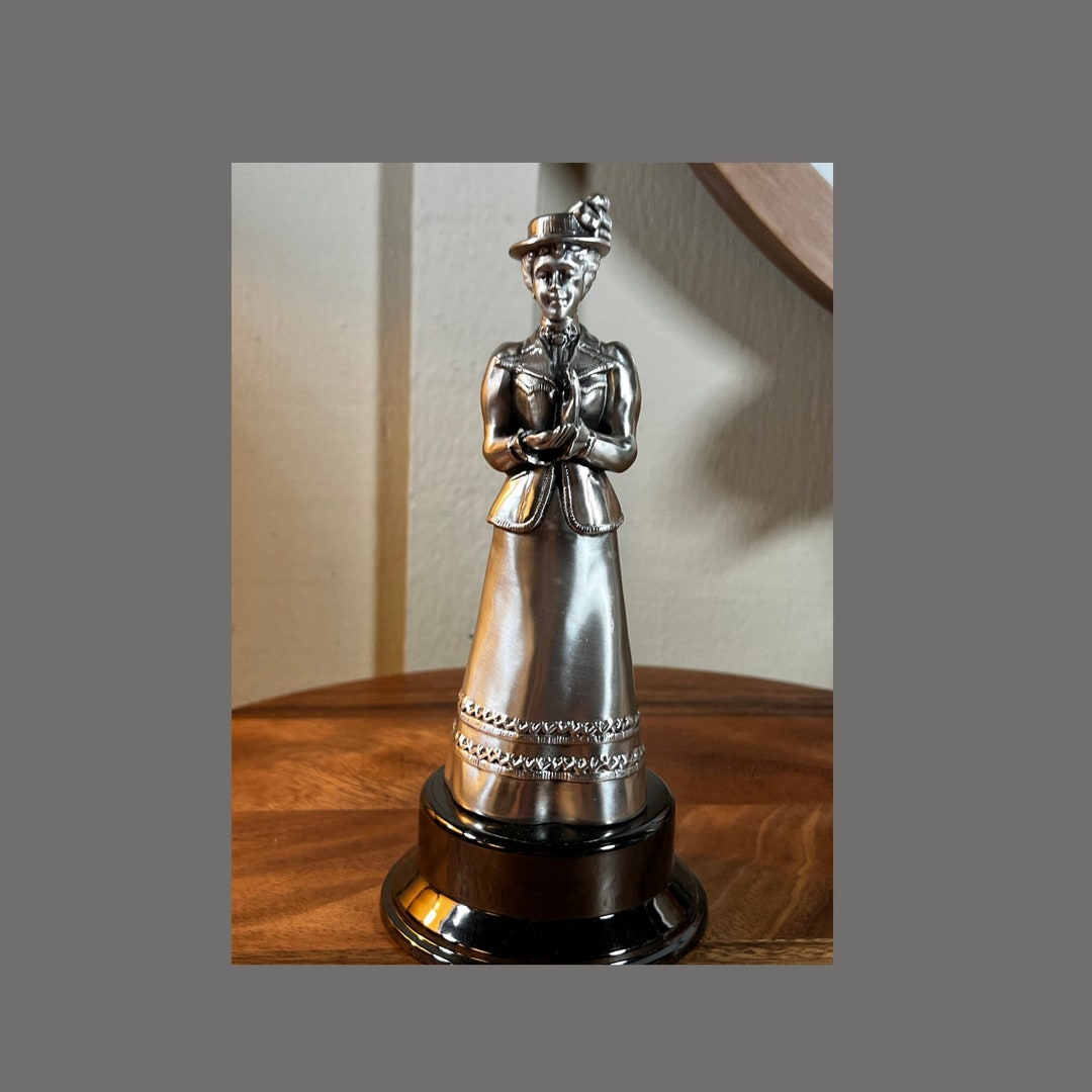 Avon, Pewter, Award Statue, Trophy, Avon's, Very Best in Sales, 1984-85 ...