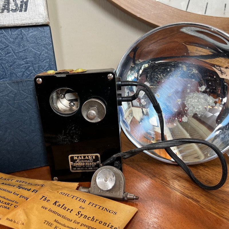 Antique Flash Camera - Etsy UK