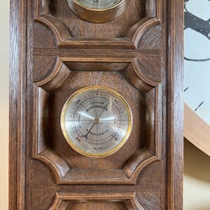 Vintage, Wall Hanging, Springfield, 3 Gauge, Weather Station, Barometer ...