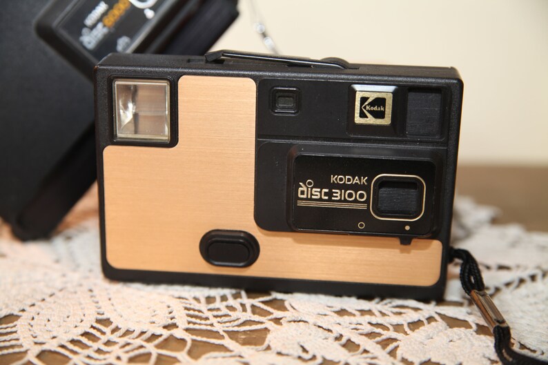 Kodak Disc 3100 Camera Gold and Black Vintage 1980's and - Etsy Ireland
