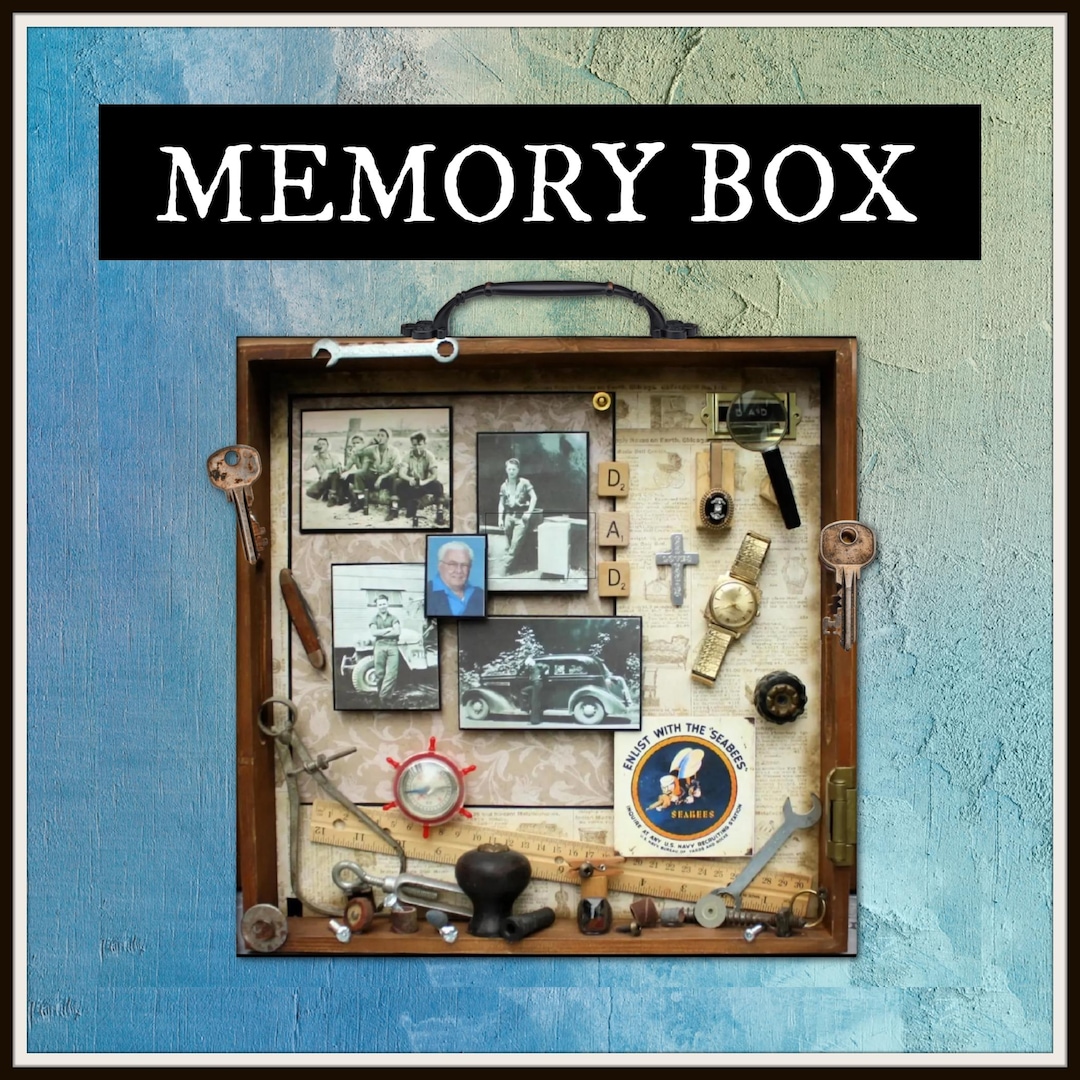 Memory Box, Love One, Gift, Tribute, Keepsake, Parent, Grandparent ...