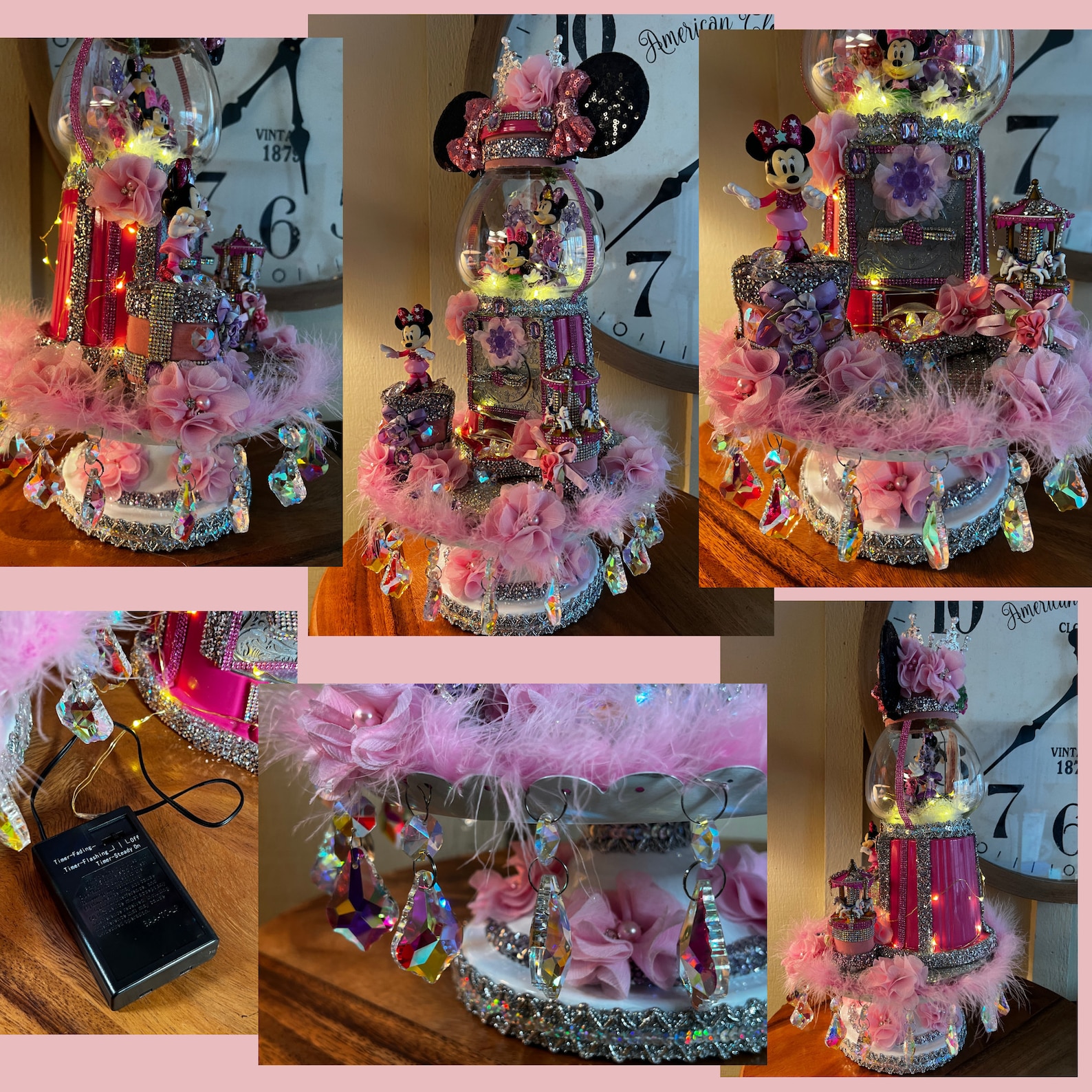 Miss Minnie Fantasy Delight Minnie Mouse Hand Made Bubble - Etsy