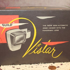 Vintage Guild Vistar Semi Automatic 35mm Viewer Panoramic Lens W/ Box ...