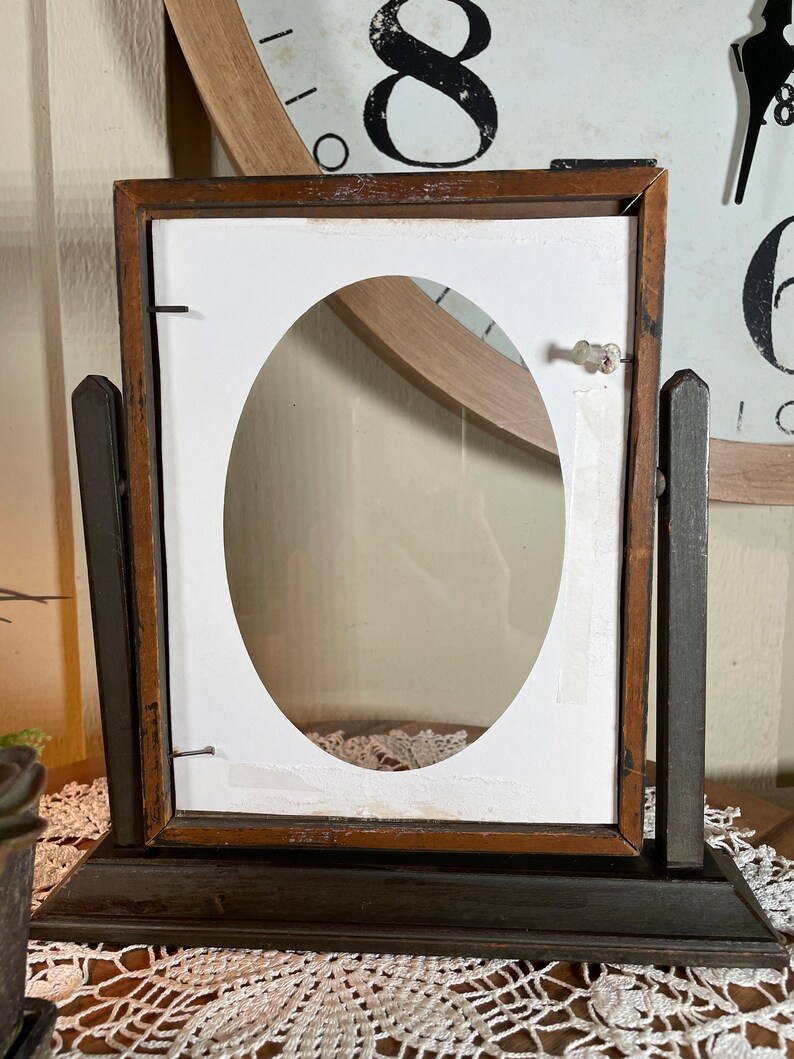 Antique Wood Tilt Picture Frame for 5 X 7 Picture - Etsy