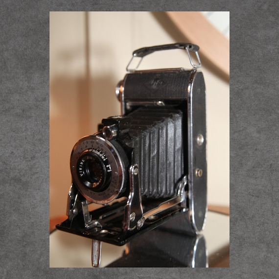 Vintage 1940's Agfa Ansco Viking 6.3 Folding Camera | Etsy