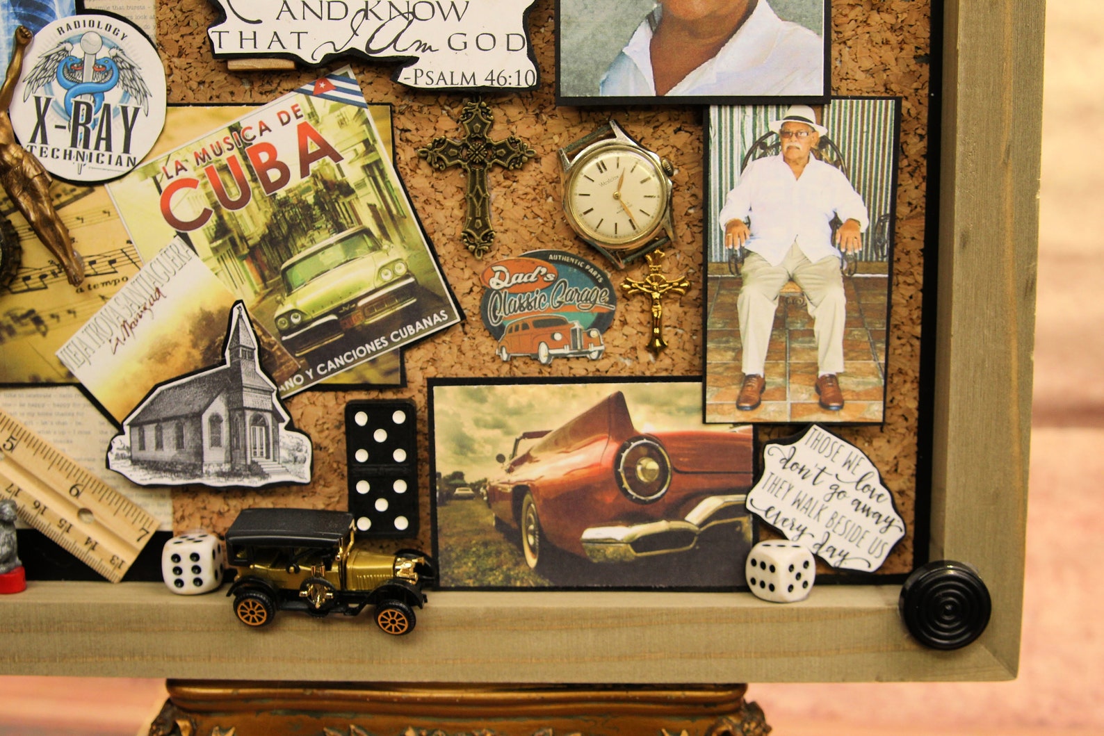 Memory Box, Loved One, Father, Mother, Parent, Vintage Box, Tribute ...