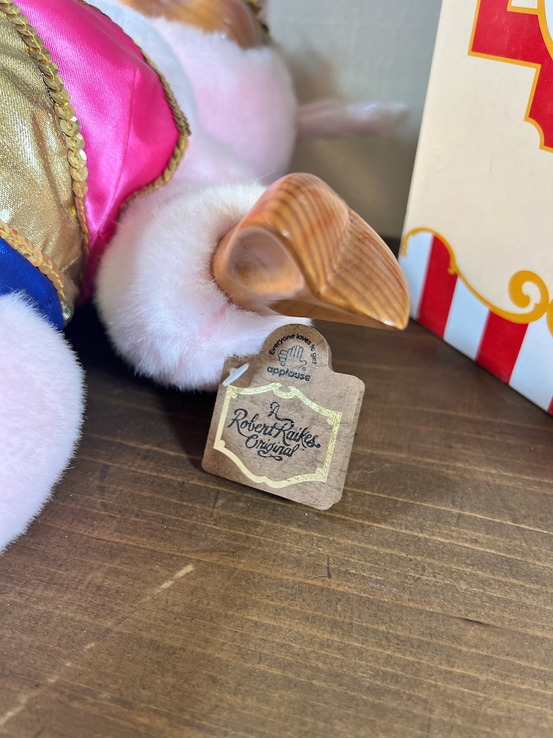 Raikes Original Circus Collection Wood Face Bear Violet the - Etsy