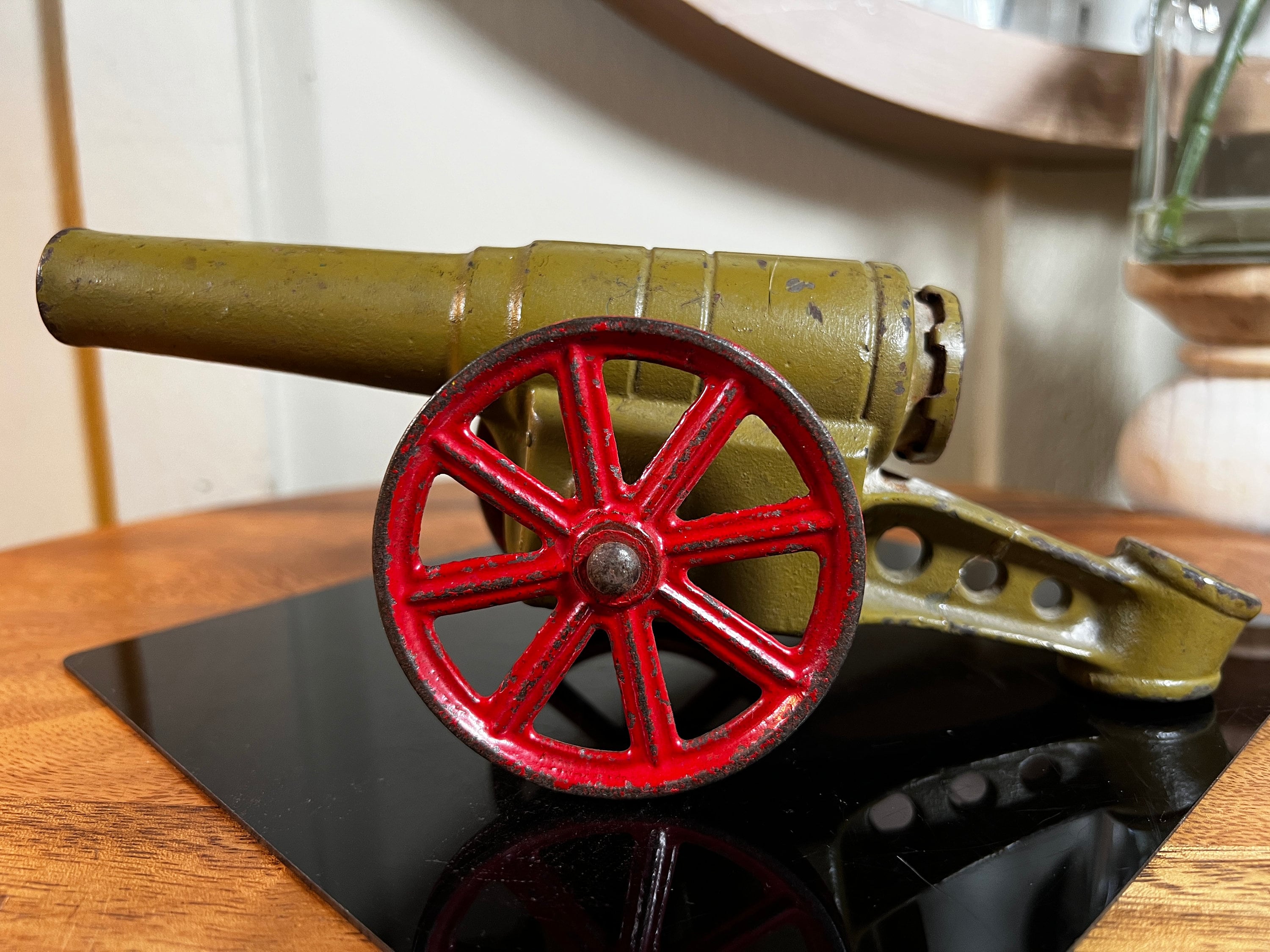 Big Bang, Cast Iron Cannon, Toy Cannon, Antique, Conestoga Toy Co ...