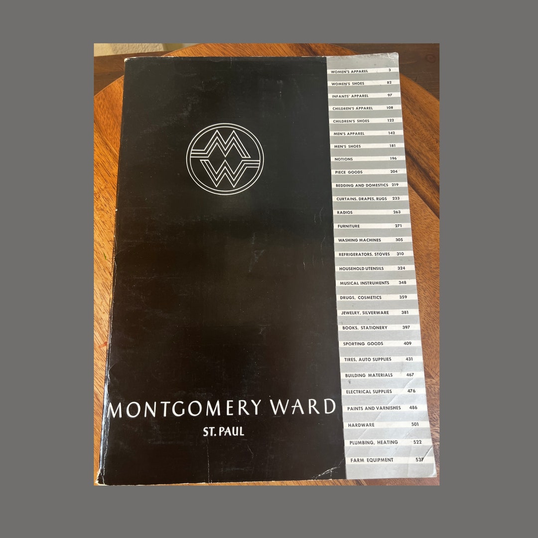 Vintage Montgomery Wards Spring-summer Catalog 1935 600 - Etsy