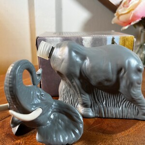 Vintage, Avon, Majestic Elephant, Decanter, Wild Country, Aftershave, 5 ...
