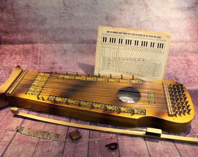 Vintage Marx VIOLIN UKE MARXOLIN Hawiiaphone Musical Instrument Guitar ...