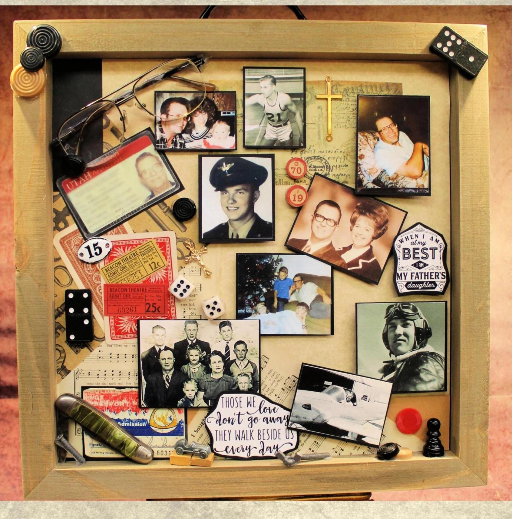 Memory Box, Love One, Gift, Tribute, Keepsake, Parent, Grandparent ...