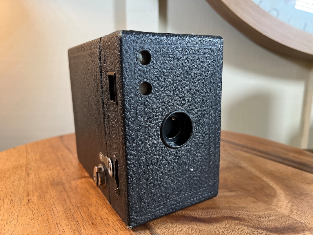 VINTAGE, Antique, Eastman, Kodak, Box Camera, Made in NY, 6.5", 1920's ...